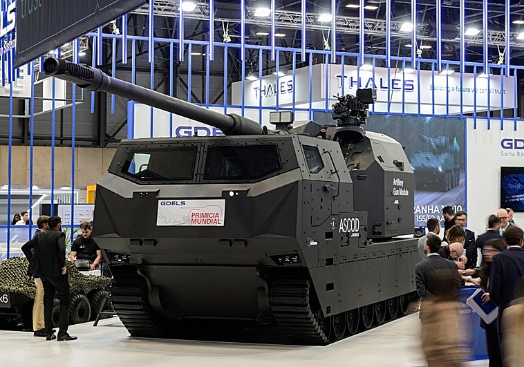 Santa Bárbara aspira a fabricar su nuevo sistema de artillería autopropulsada Némesis en ...